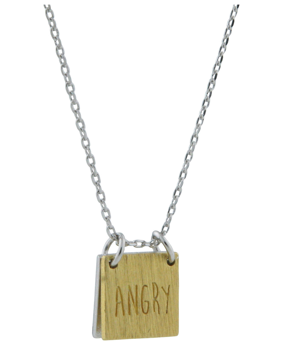 Happy/Angry Reversible Necklace – Vera Viva