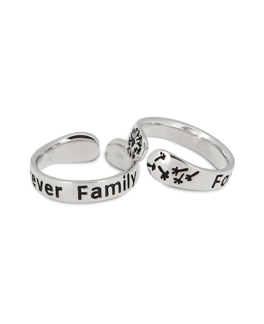 Sterling Silver Inspirational Rings With Mantras, Quotes & Affirmations ...